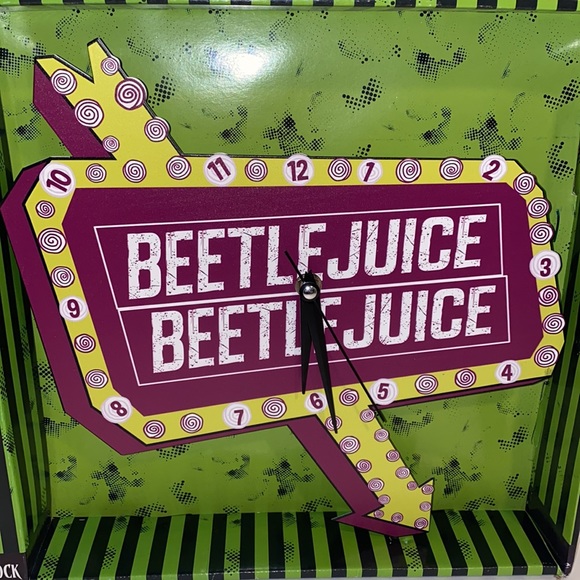 Beetlejuice | Wall Decor | New Beetlejuice Wall Clock | Poshmark